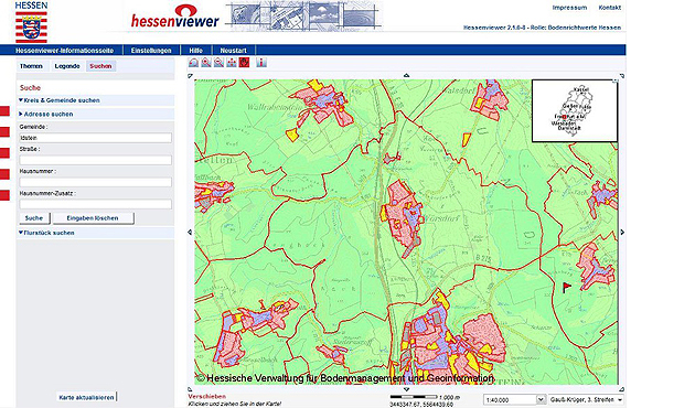 Die ZGGH aktualisiert das Bodenrichtwertinformationssystem